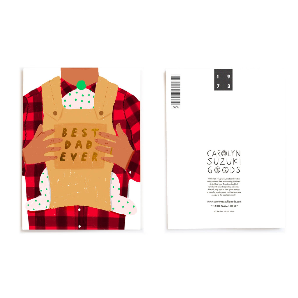 'Best Dad Ever' Card – Manitou Candle Co.