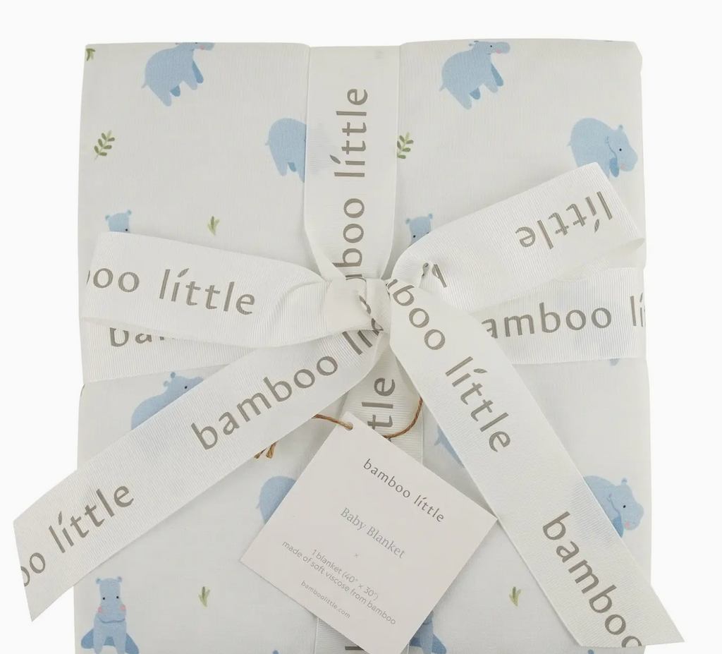 Hippo Baby Blanket – Manitou Candle Co.